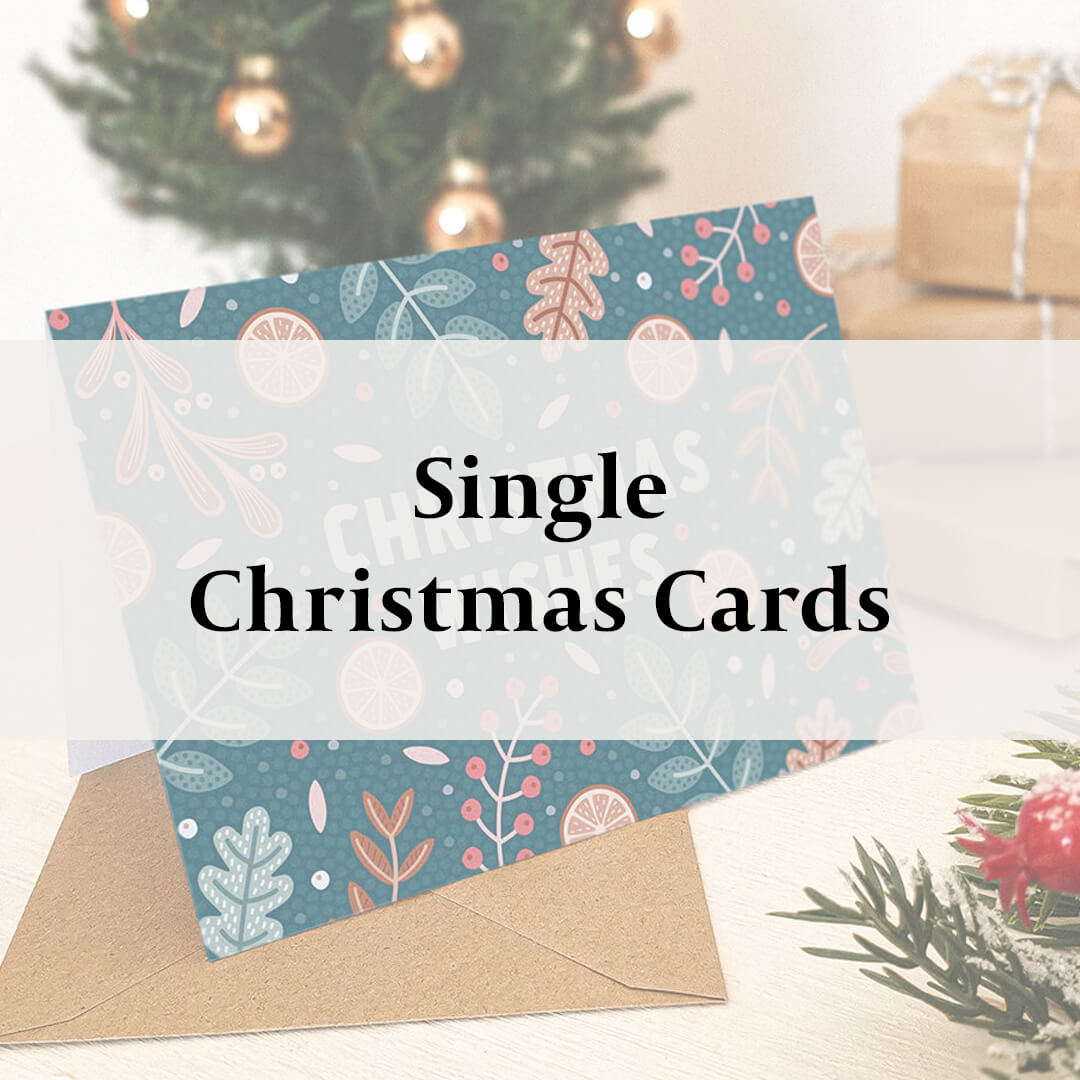 Single Christmas Cards | Jess A Little Creative